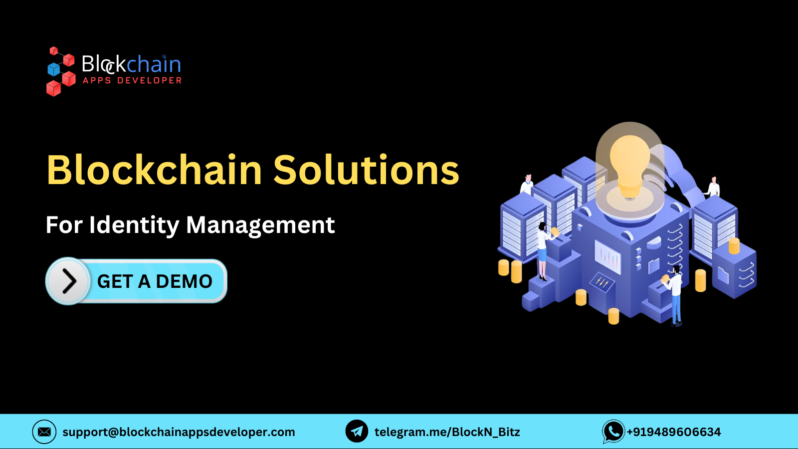 Blockchain Solutions For Identity Management | BlockchainAppsDeveloper